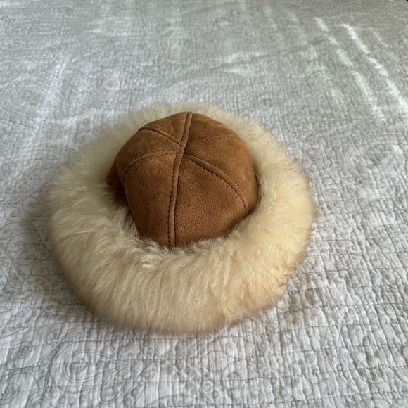 homestead | Accessories | 0 Sheepskin Shearling Leather Fur Beanie ...